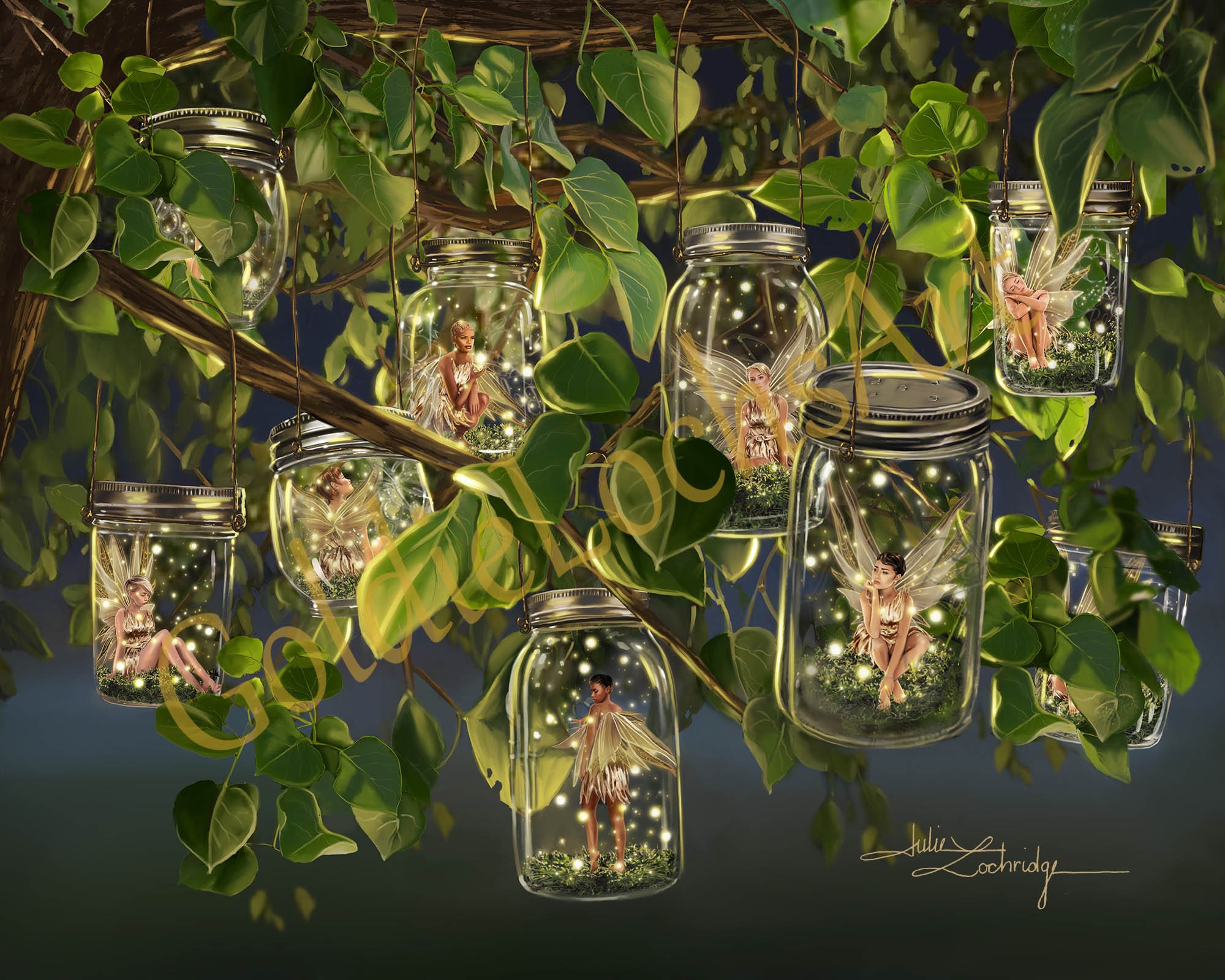 Tree Lantern Fairies | Fairies | Tree | Night | Special Occasion ...
