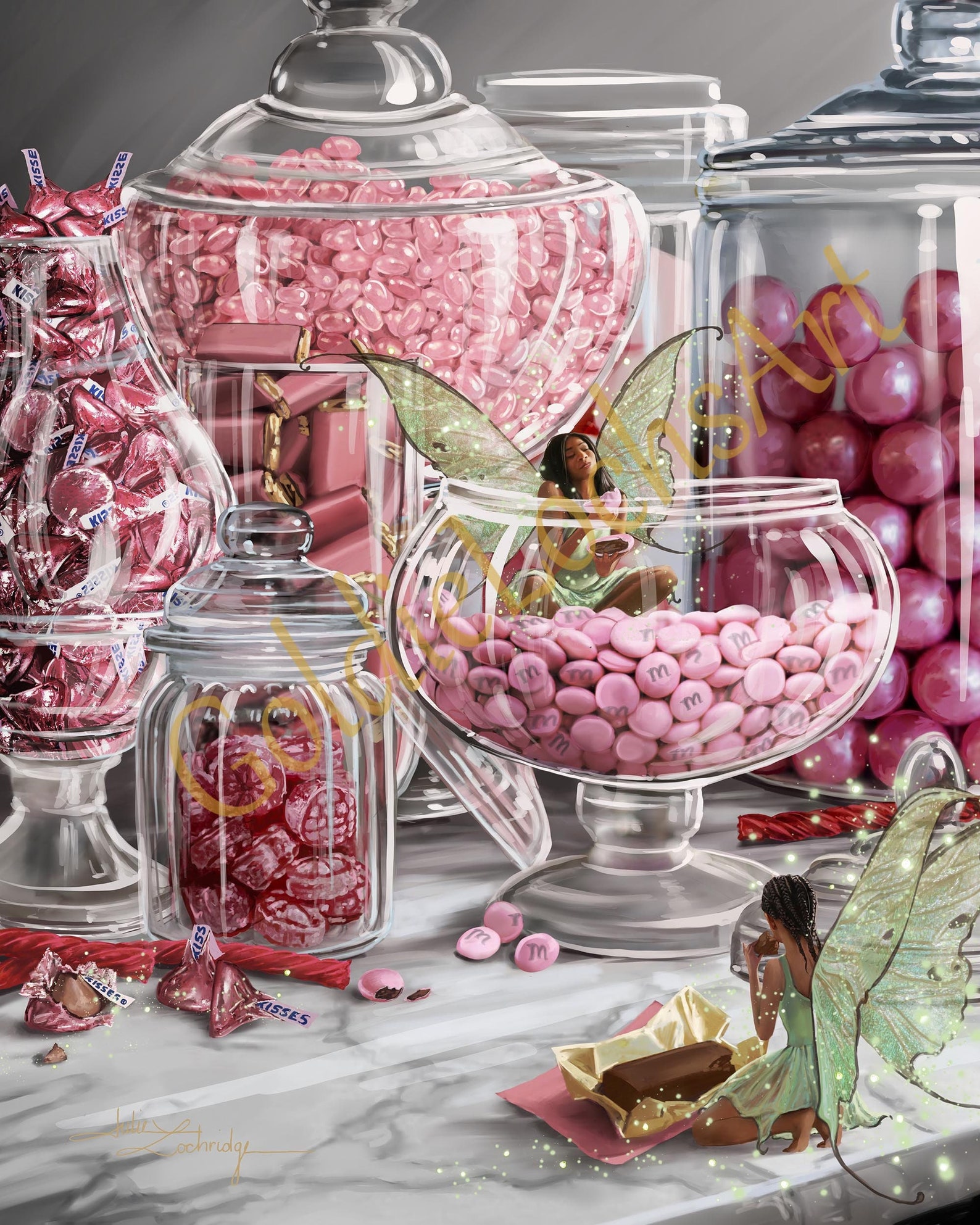 Chocolate Lover Fairies | Chocolates | Candies | Gumballs | Glass Jars ...