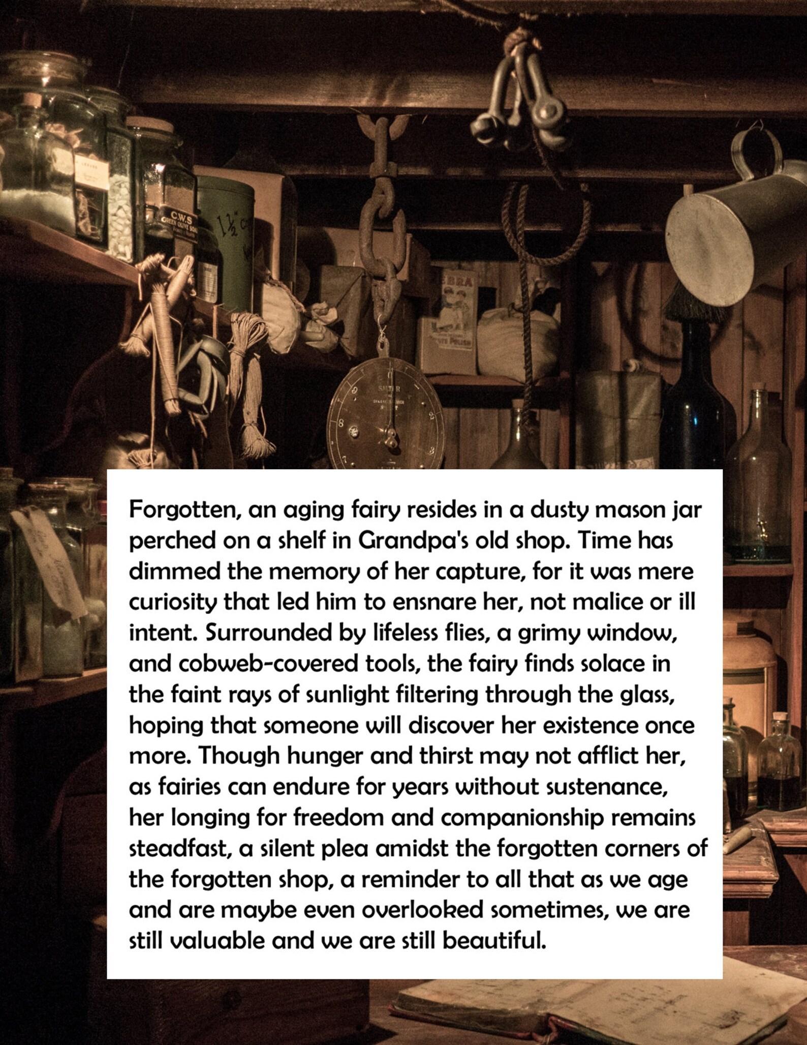Forgotten Fairy | Grandpa's Shop | Dust | Tools | Workshop | Fairy ...