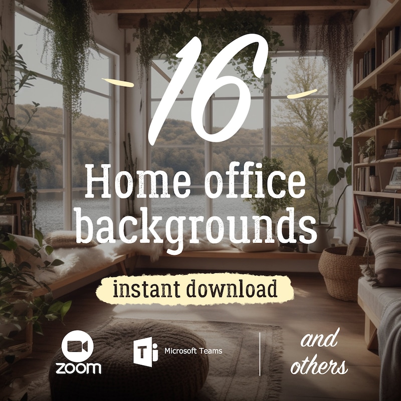 Teams Background With Plants - Etsy