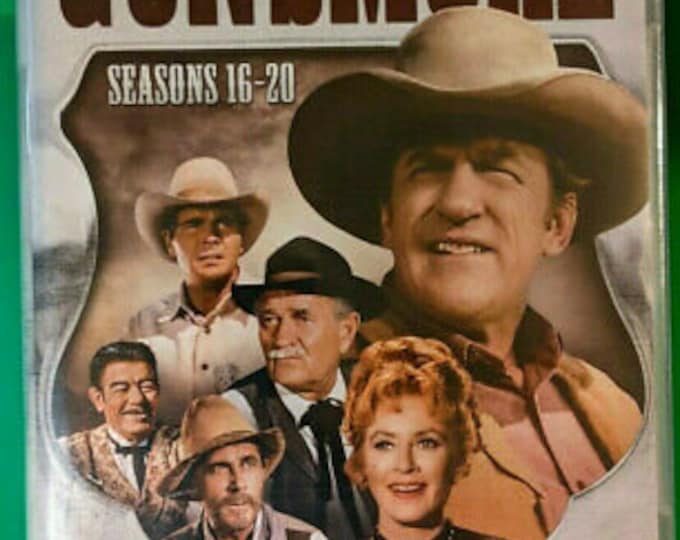 GUNSMOKE: Complete Seasons 16-20 Classic Western Series James Arness ...