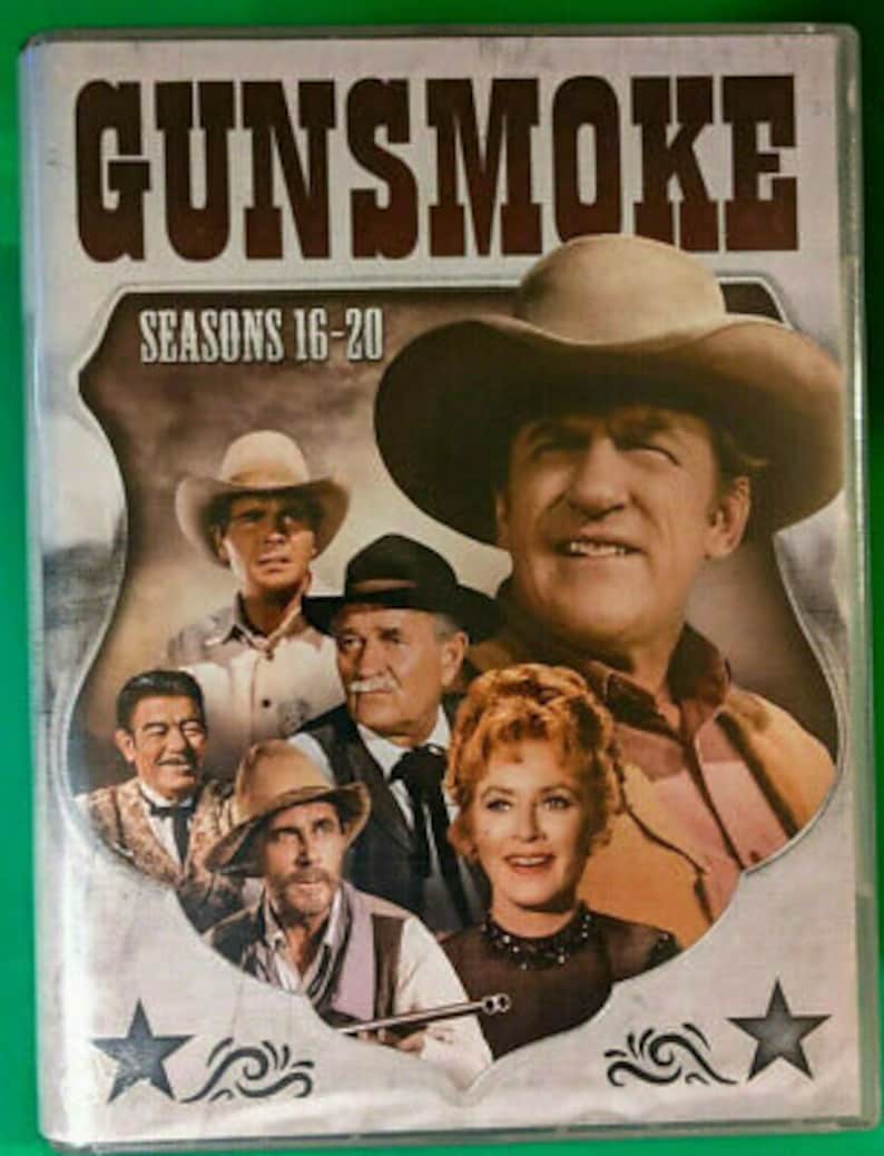 GUNSMOKE: Complete Seasons 16-20 Classic Western Series James Arness ...