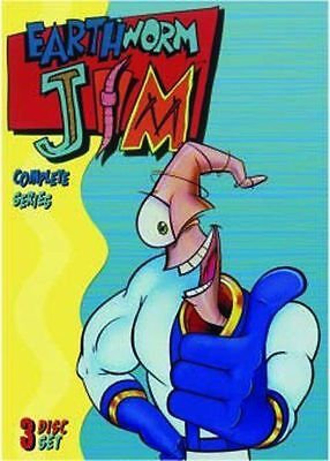 EARTHWORM Jim:the Complete NBC Animated Series New Oop Dvd Dan ...