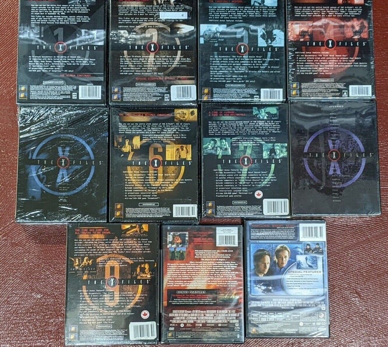 THE X-FILES Complete Original Series Collector's Editions DVD 9 Seasons ...