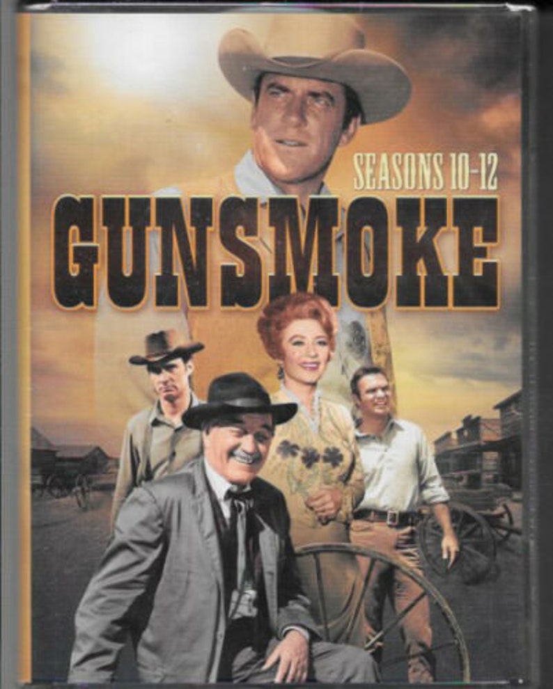 GUNSMOKE: Complete Seasons 10-12 Classic Western Series James Arness ...