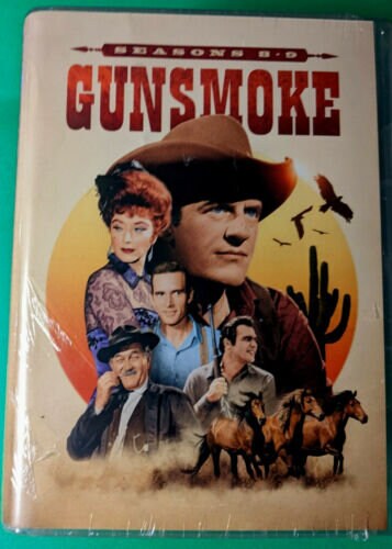 GUNSMOKE: Complete Seasons 8-9, Classic Western Series James Arness DVD ...