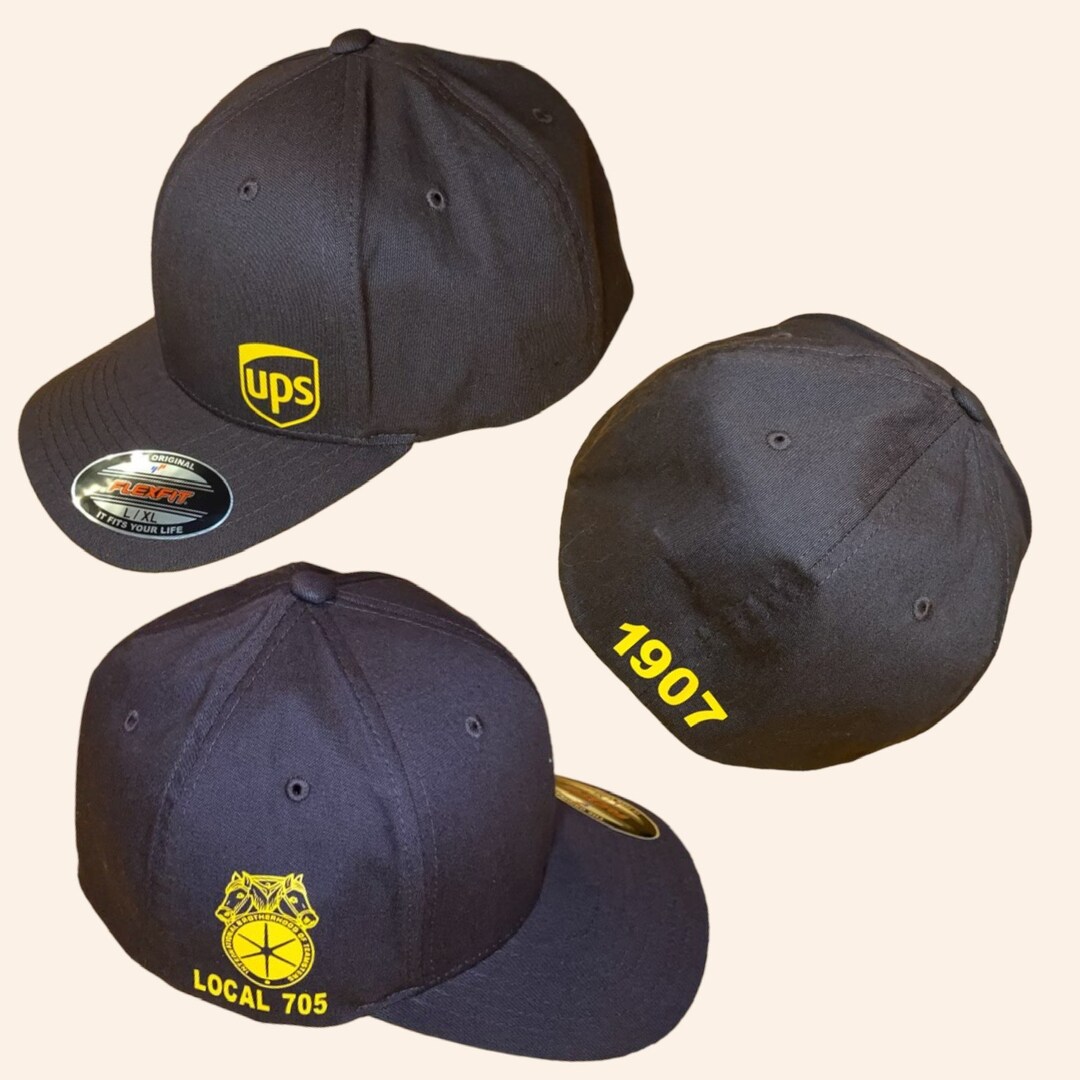 UPS Hat Teamster Hat UPS Teamster Hat Teamster Logo Vinyl - Etsy