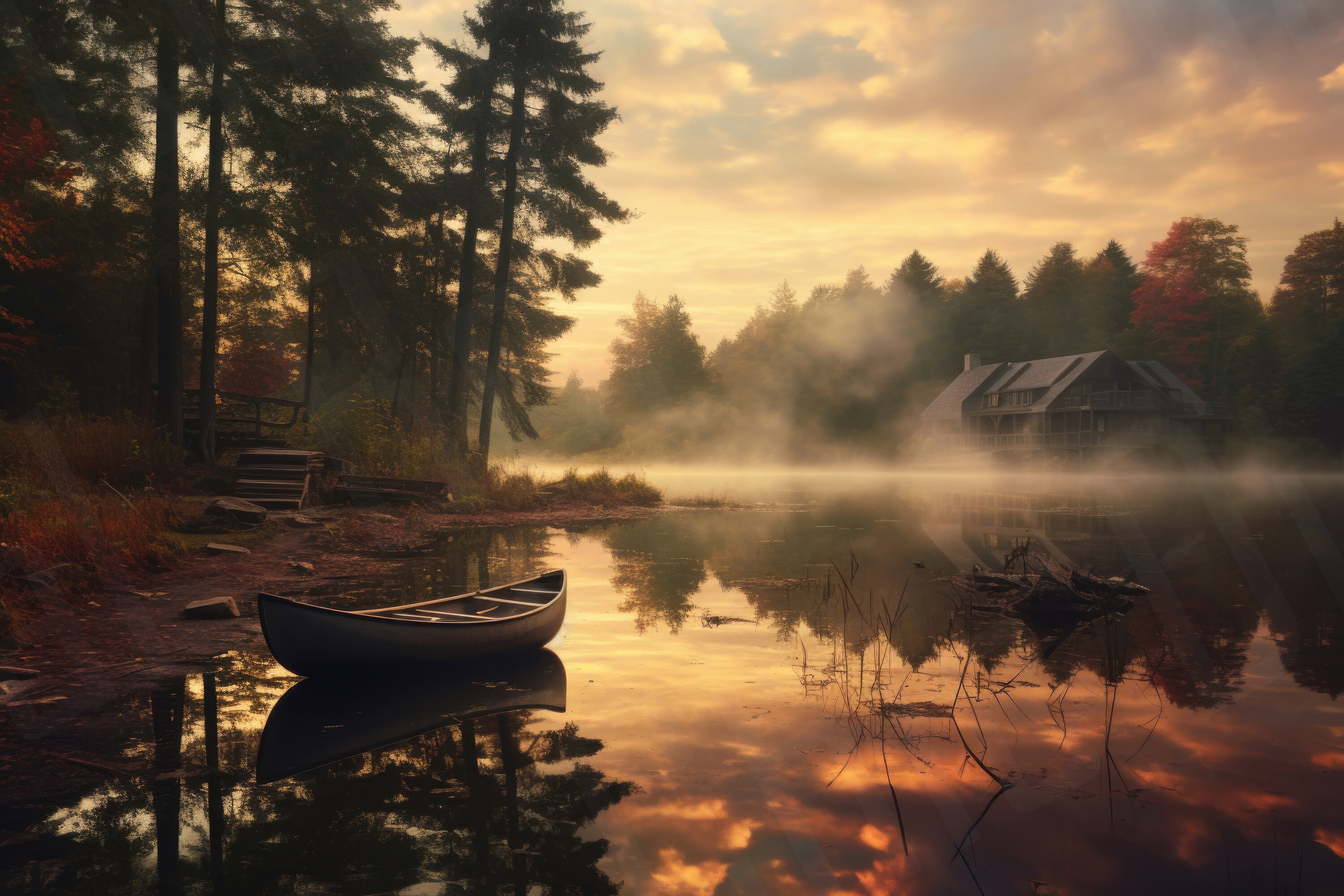 Digital Backdrop Cottagecore Landscape Exterior Bohemian Background JPG ...