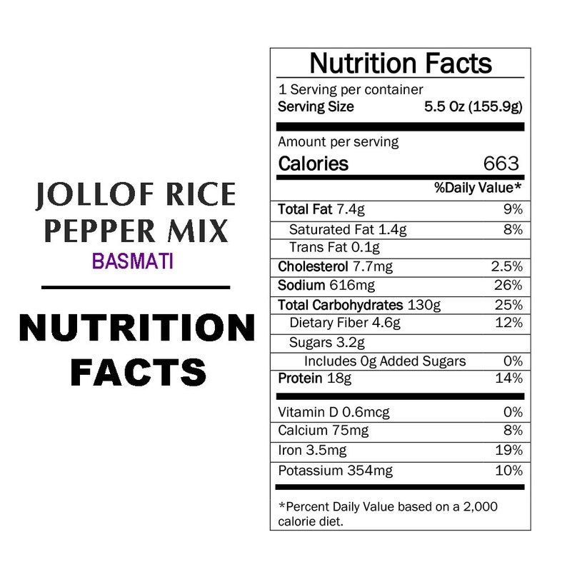 Basmati Instant Jollof Rice Authentic West African Recipe, Quick and ...