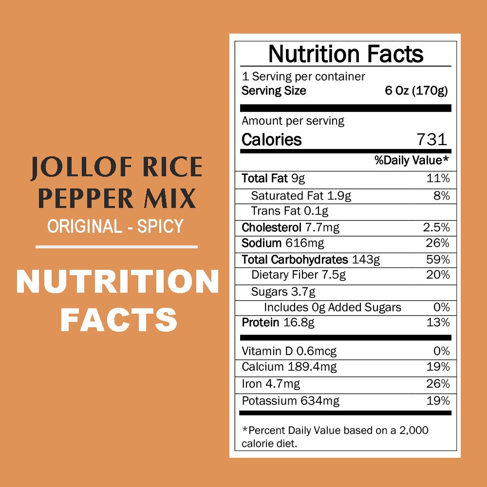 Instant Spicy and Mild Jollof Rice With Rice Spice pack of 4 Authentic ...