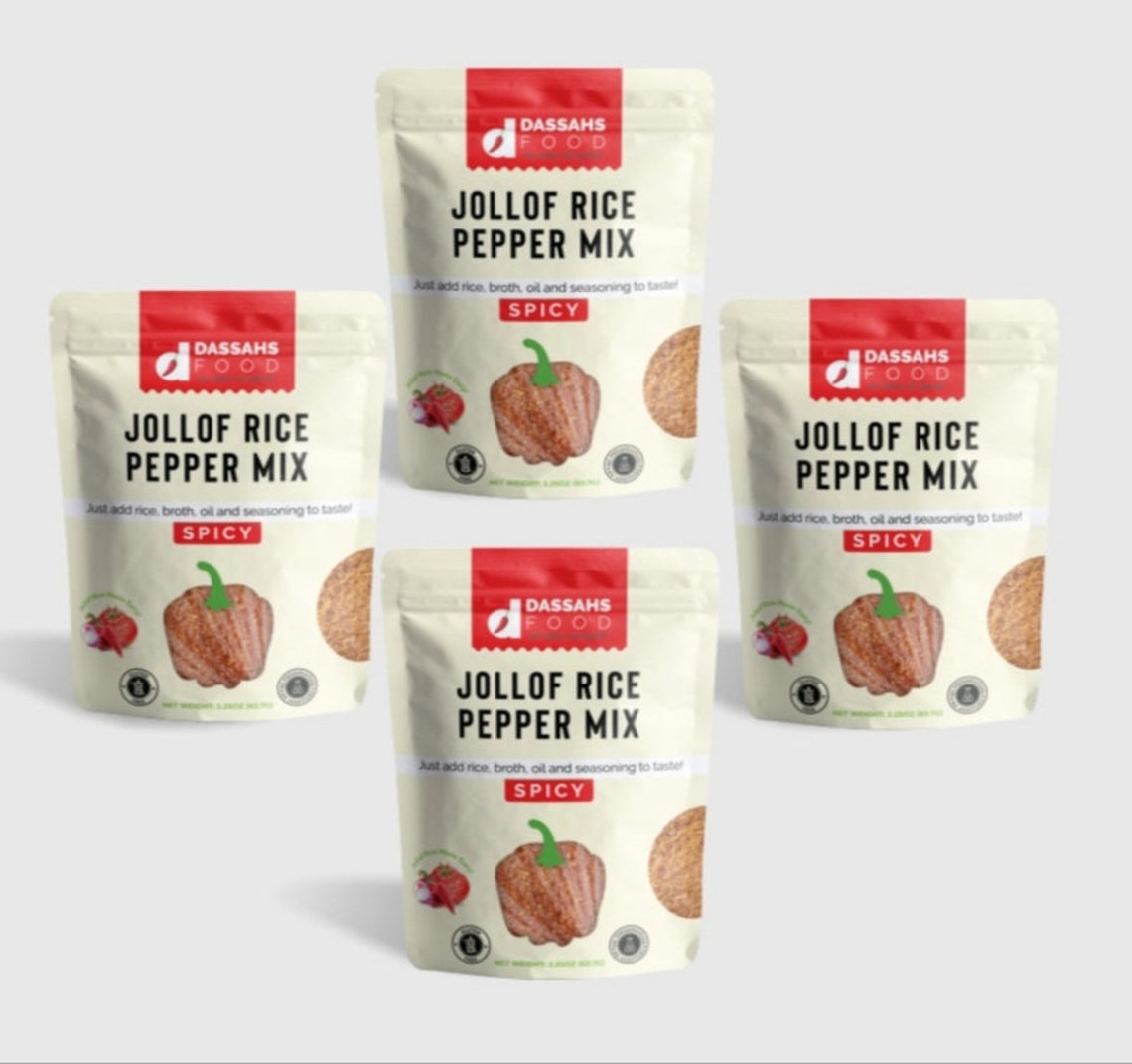 Spicy Jollof Rice Pepper Mix Perfect for Bold and Flavorful Jollof Rice ...