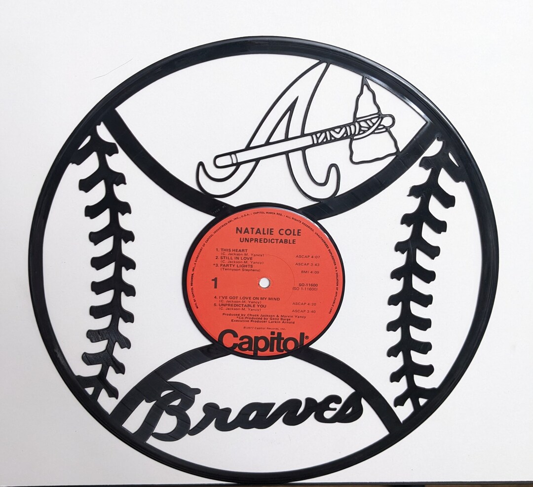 Atlanta Braves - Laser Cut Vinyl Wall Art - Room Decor - Gifts for Any ...