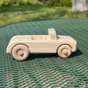 Handcrafted Wooden Two Seater Hotrod Car - Etsy