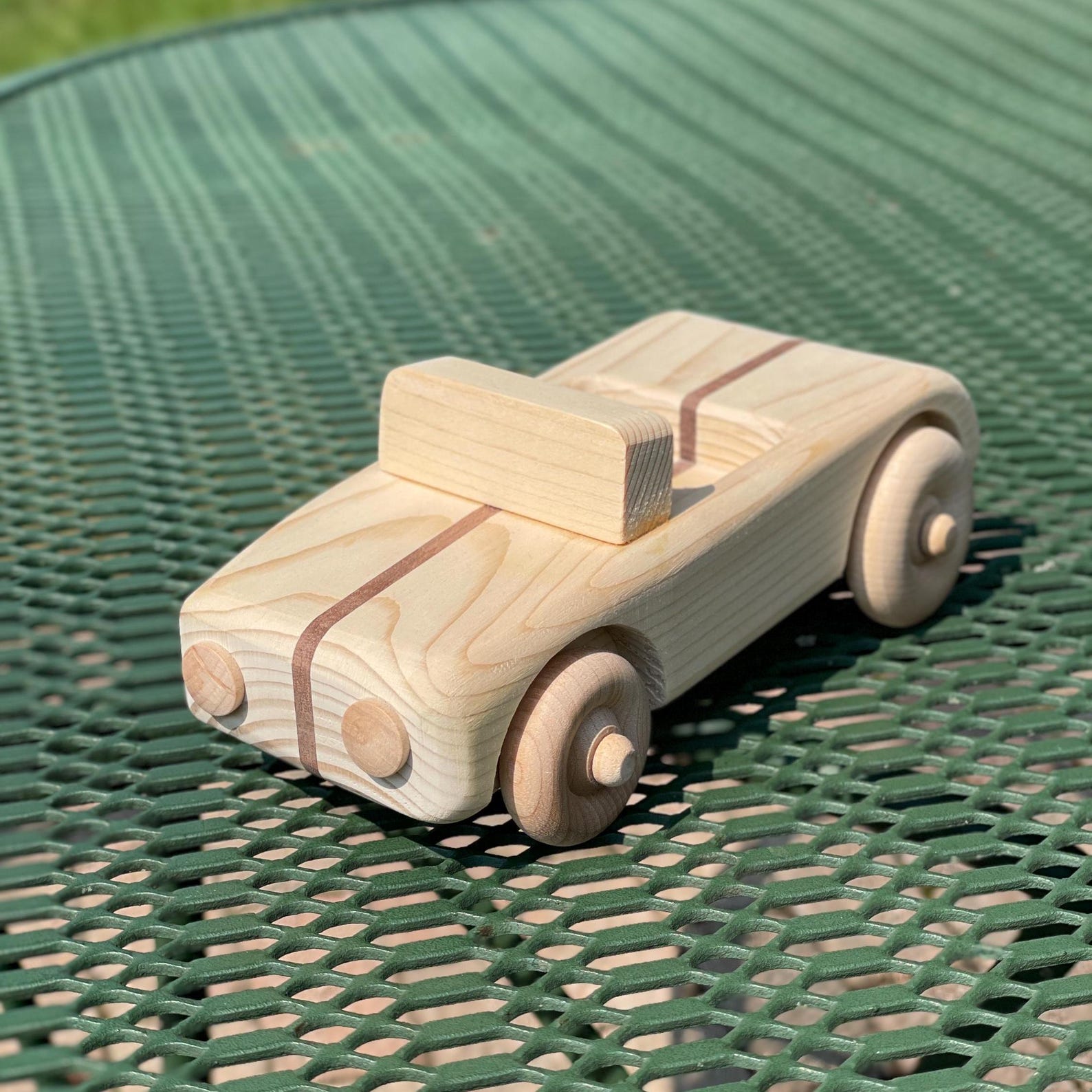 Handcrafted Wooden Two Seater Hotrod Car - Etsy