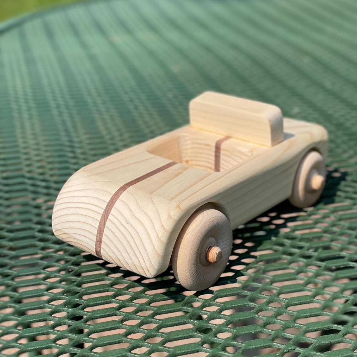Handcrafted Wooden Two Seater Hotrod Car - Etsy
