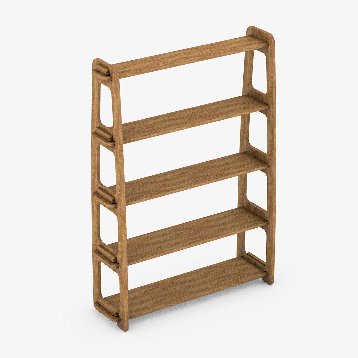 Wood Furniture Stand Book Shelf Cnc Plan, Minimal Wood Vector Files for ...