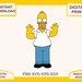 Simpsons Clip Art Png Svg Homer Simpson , Simpsons Svg Png Cut Files ...