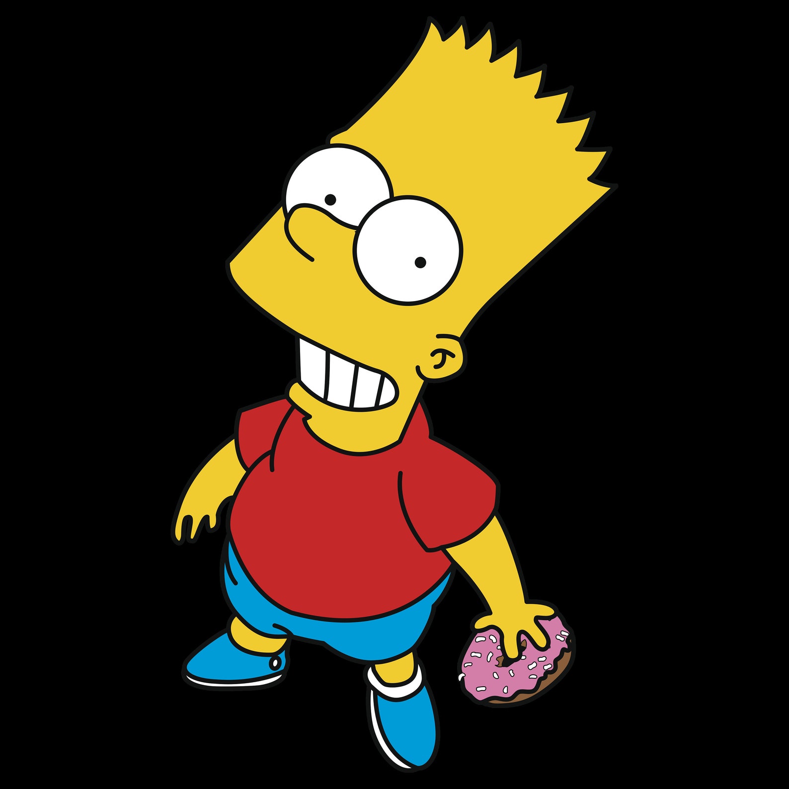 Simpsons Clip Art Png Svg Bart Simpson , Simpsons Svg Png Cut Files for ...