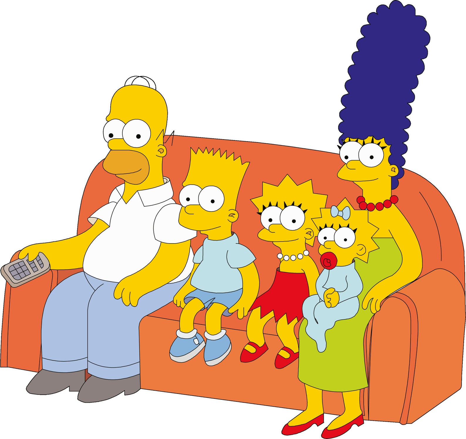 Simpsons Clip Art Png Svg Simpson FAMİLY , Simpsons Svg Png Cut Files ...