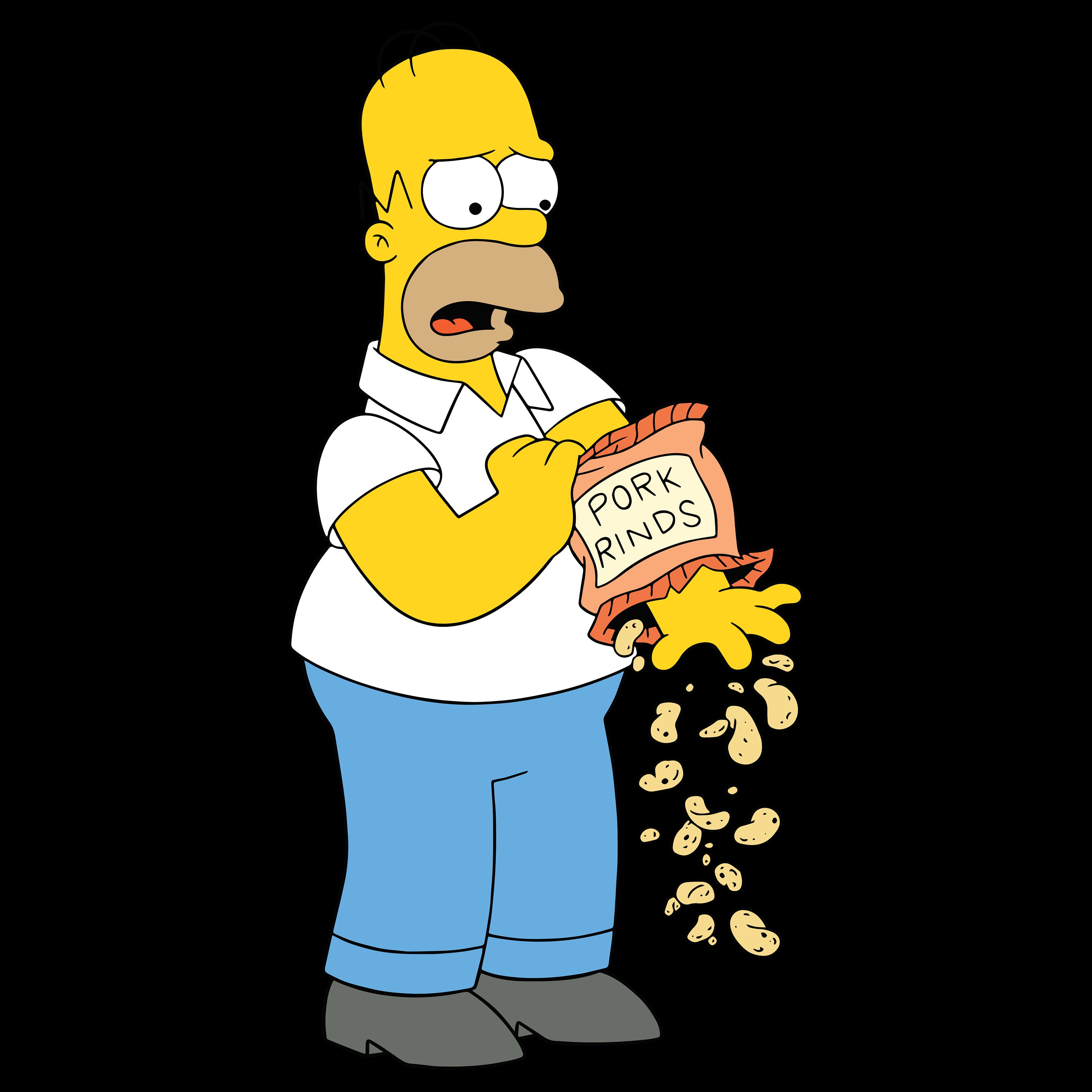Simpsons Clip Art Png Svg Homer Simpson Simpsons Svg Png Cut Etsy