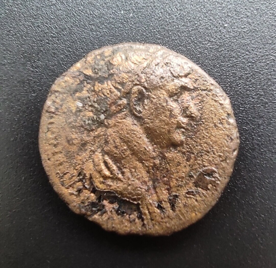 Authentic AS of Emperor Trajan Roman Bronze Coin C2 - Etsy