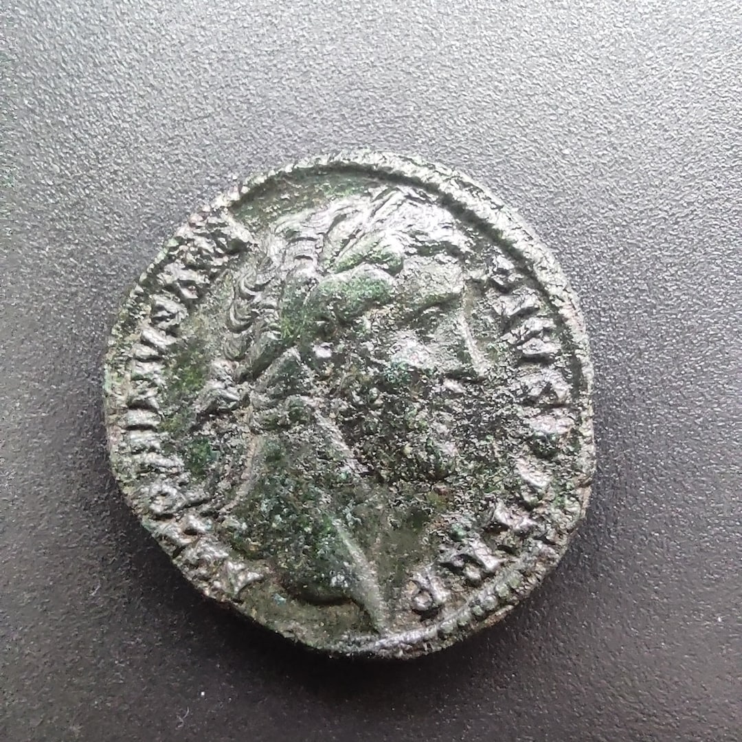 Authentic Bronze Coin Sestertius of Emperor Antoninus Pius Roman Coin ...