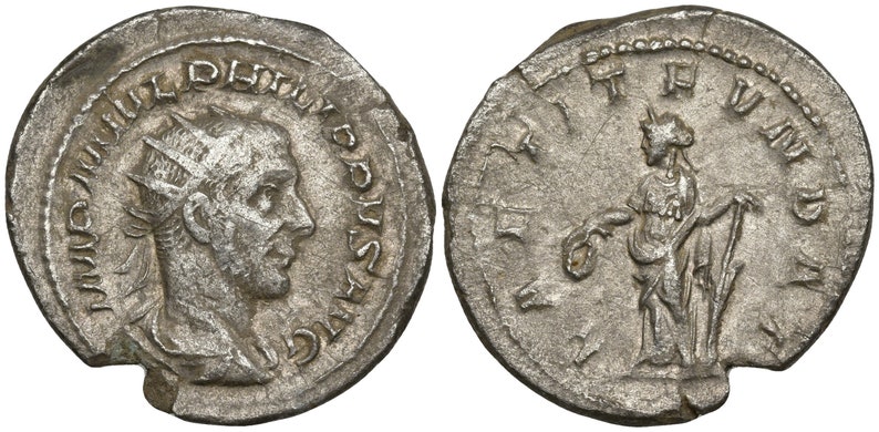 Authentic Antoninianus of Emperor Philip I arab - Etsy