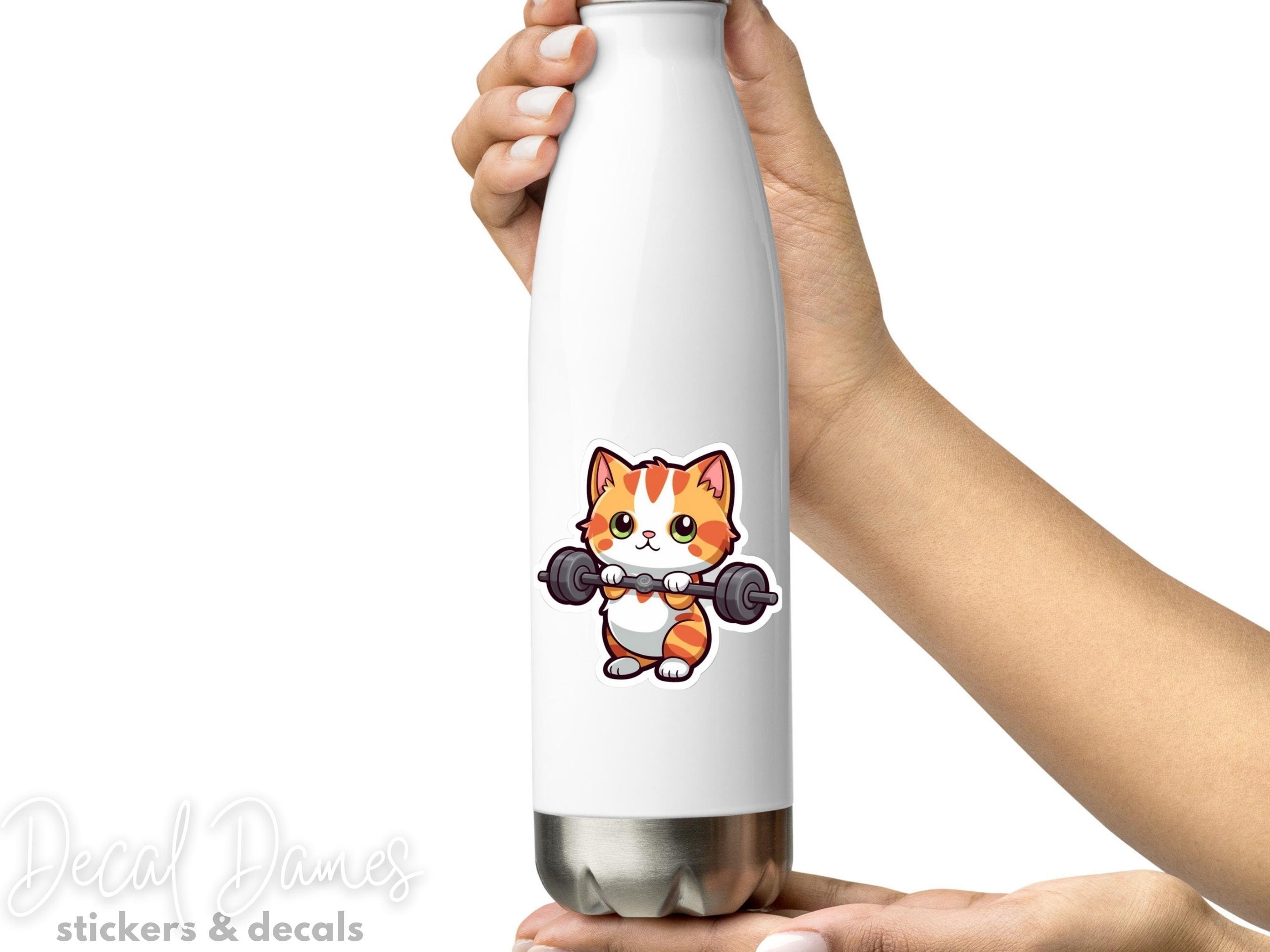 Cute Cat Sticker, Mini Cat Stickers, Vinyl Sticker, Cute Cat Gift, Cute ...