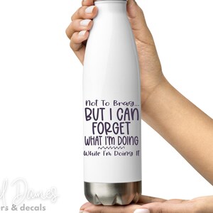 Not to Brag, Vinyl Decal, Vinyl Sticker, Bumper Decal, Funny Sticker ...