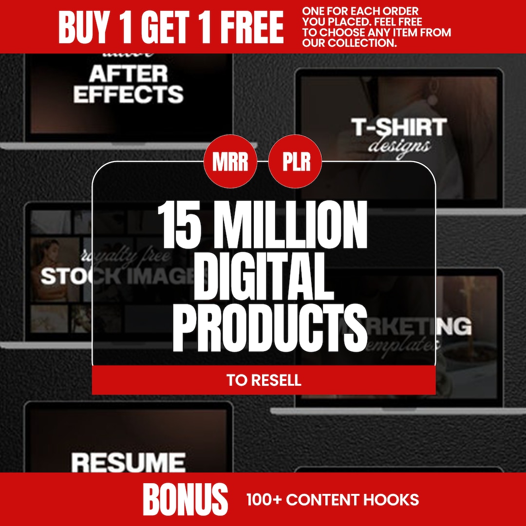 15 Million Resell Digital Products Bundle Ideal for Passive Income ...