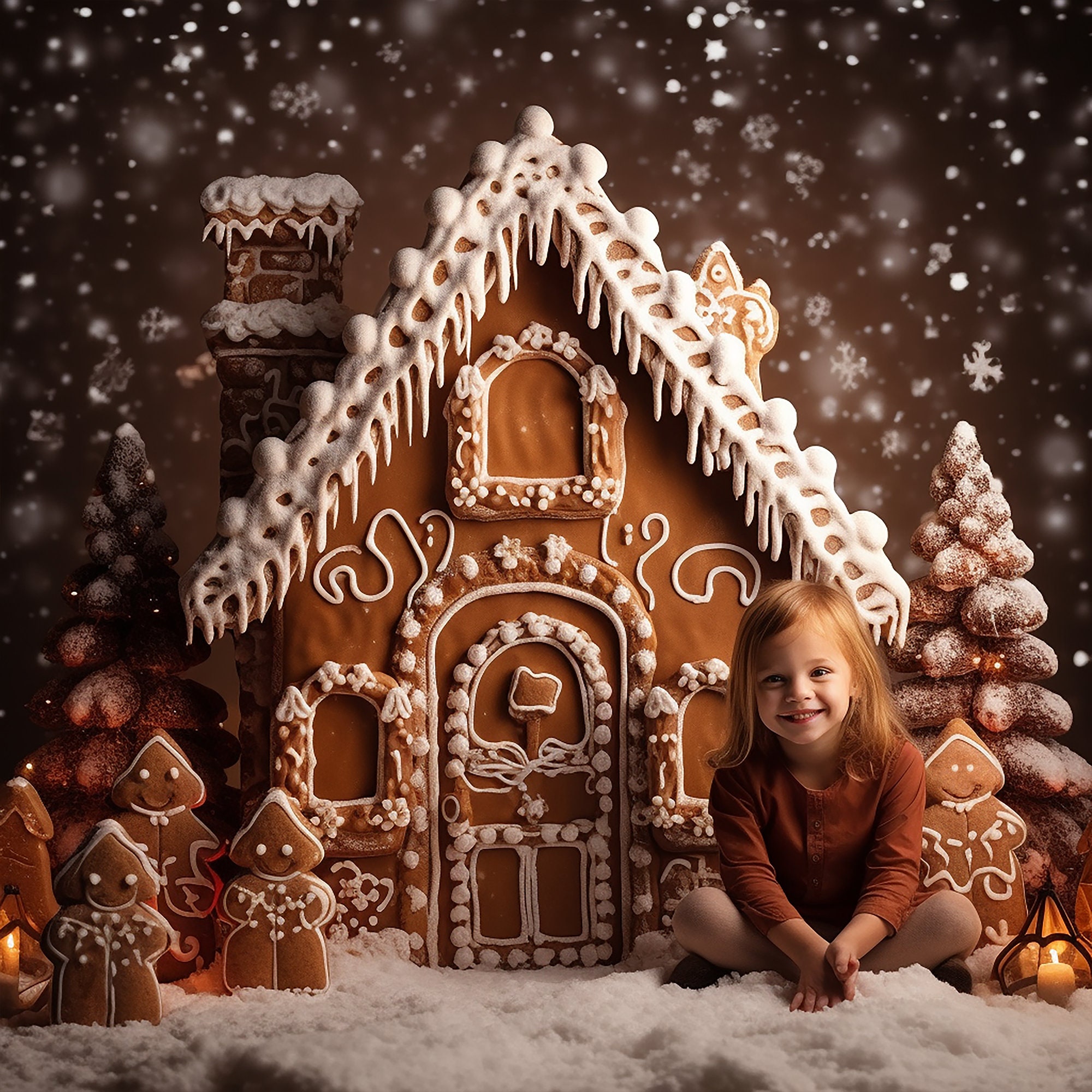 19 Christmas Gingerbread House Backgrounds Photography, Christmas ...