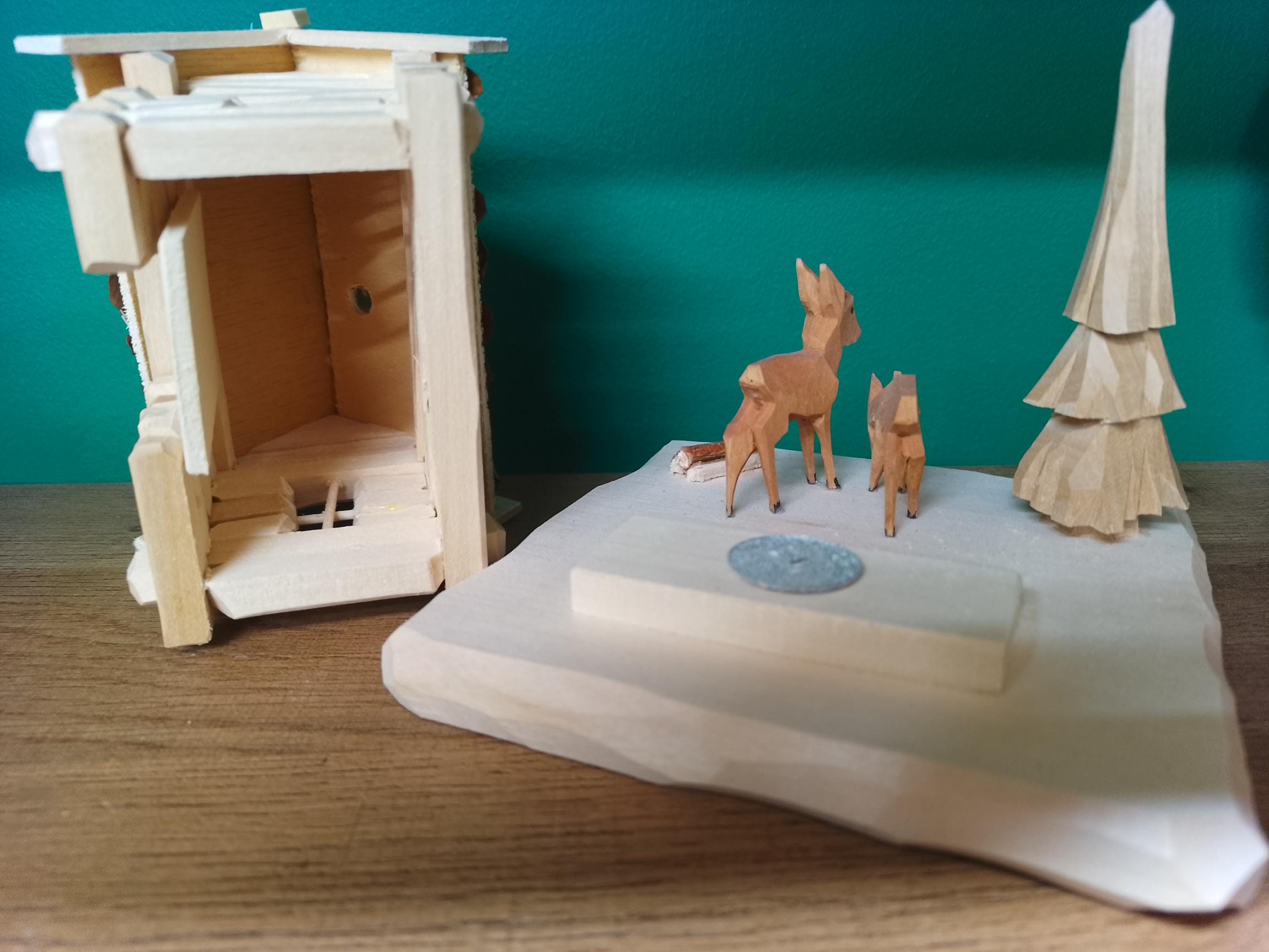 Handmade Incense Smoker Log House - Etsy