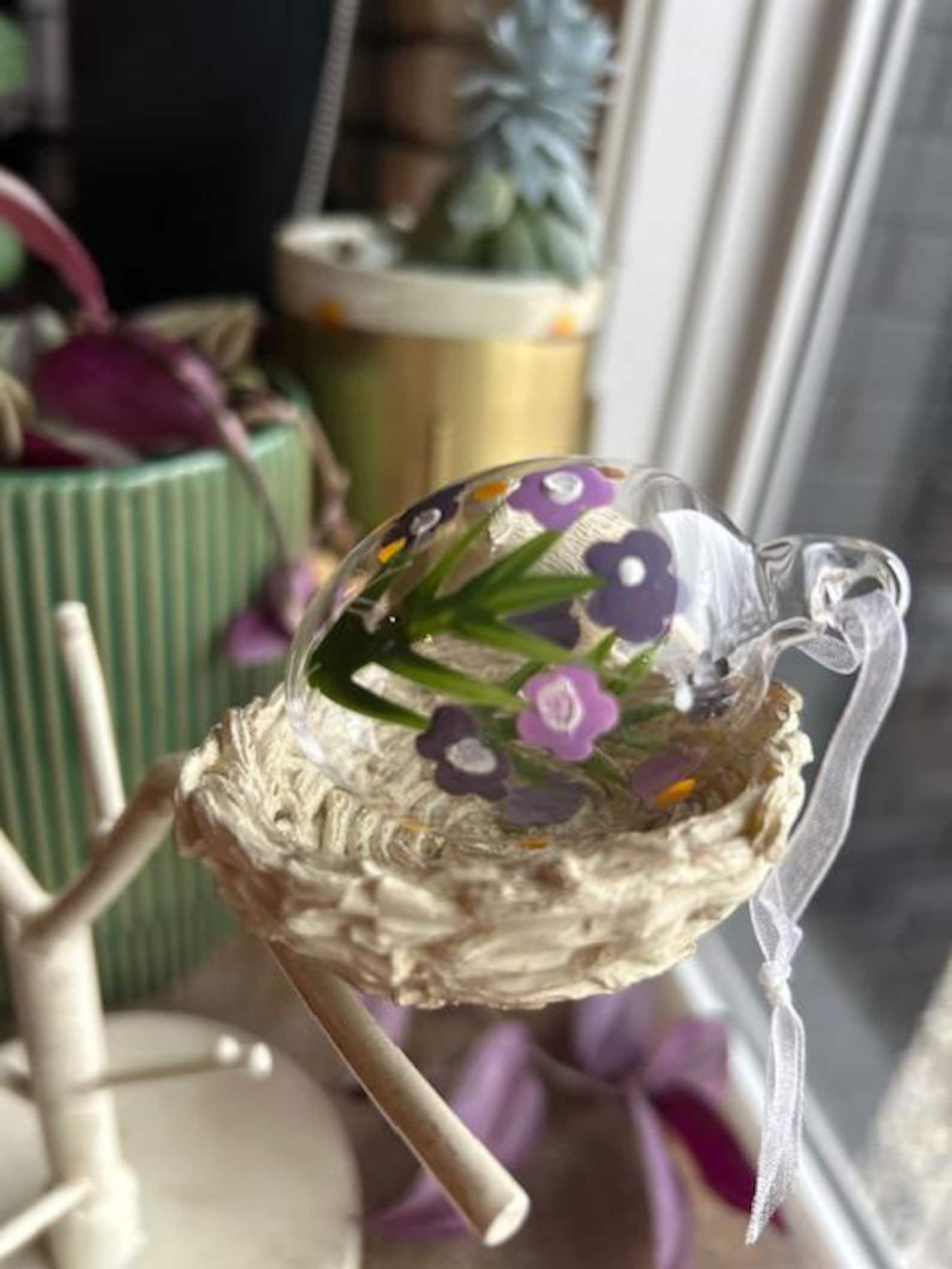 Glass Easter Egg - Etsy