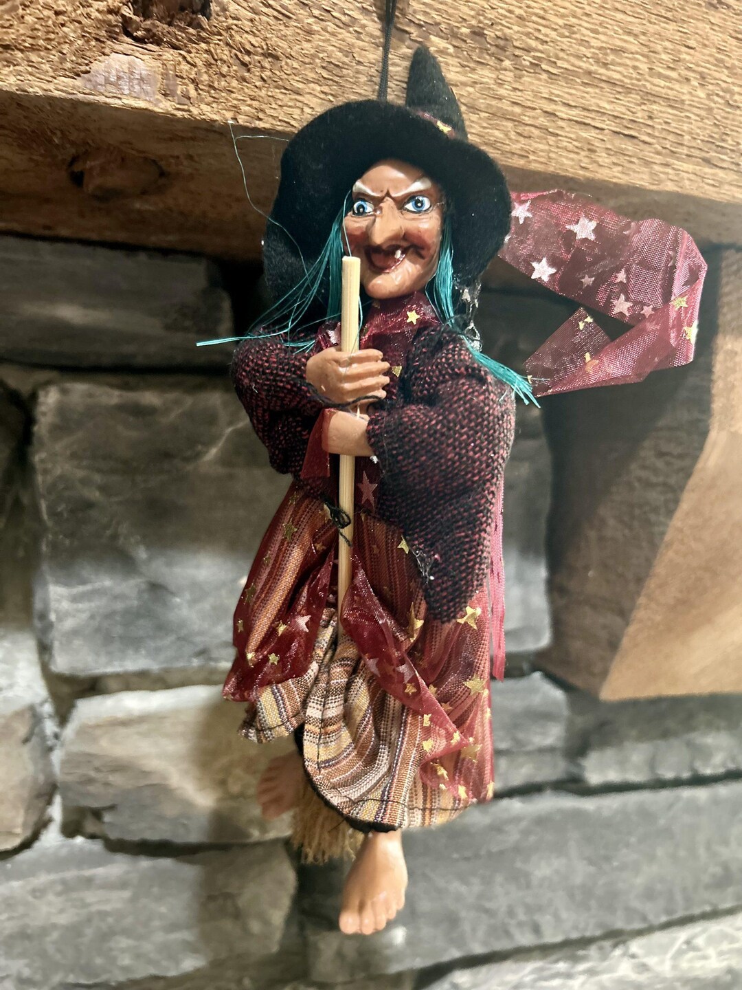 Kitchen Witch Doll Dolores Red - Etsy