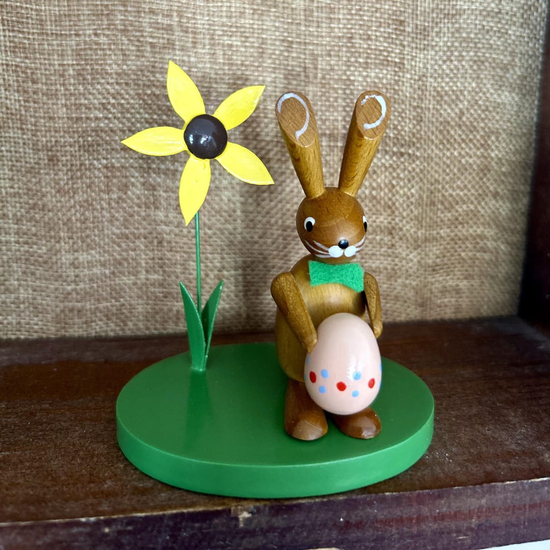 Easter Bunny With Egg - Etsy
