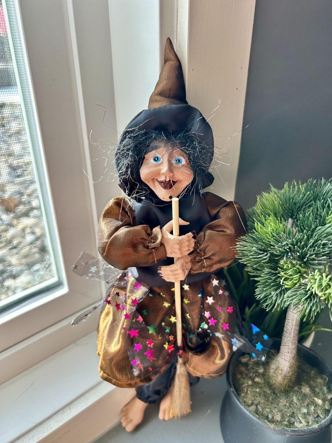 Kitchen Witch Doll Jadis Copper - Etsy
