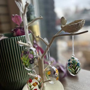 Glass Easter Egg - Etsy