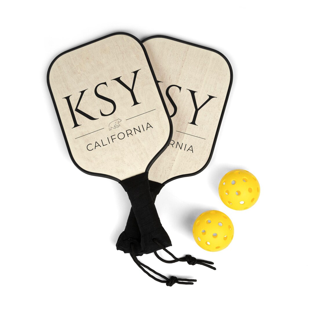 Pickleball Kit, KSY California, Pickle Ball Player Gift, Pickleball ...