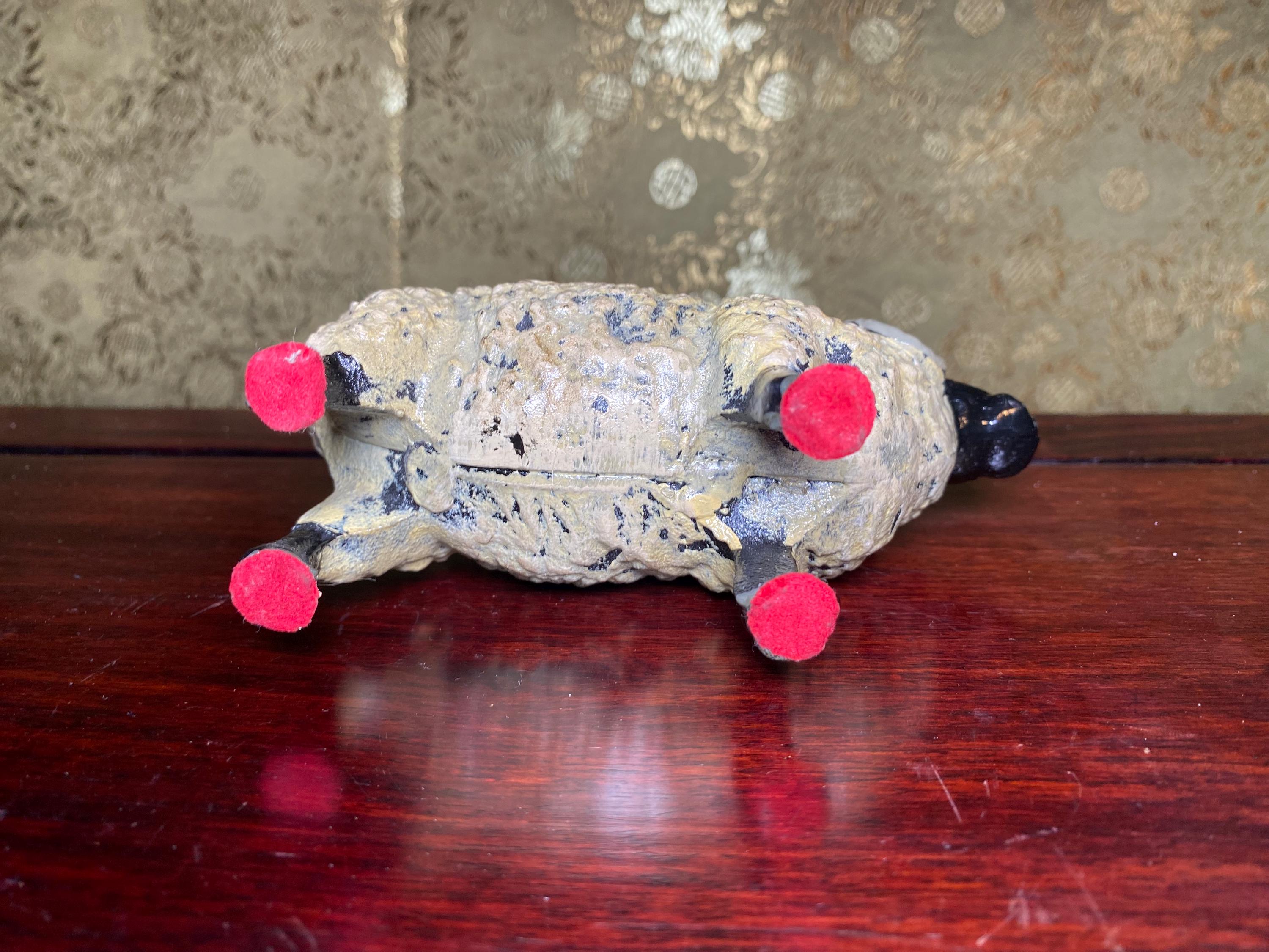 Horned Sheep/ Ram Cast Iron Doorstop Vintage Paperweight Figurine 5 ...