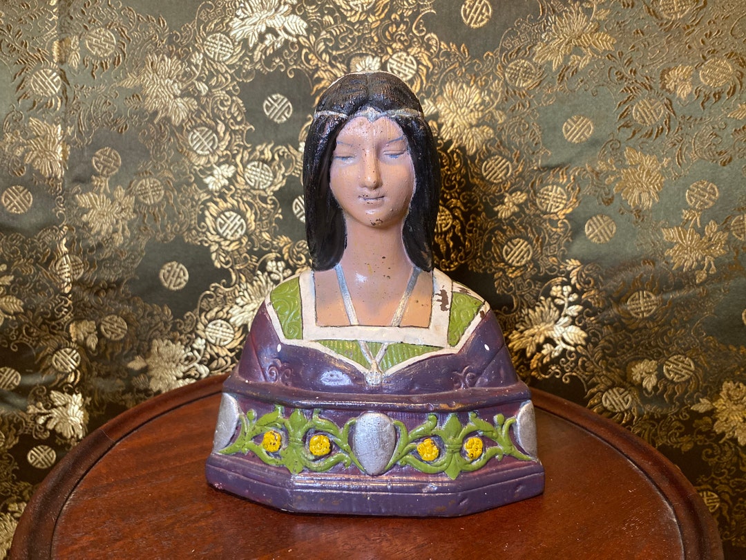 Rare Painted Armor Bronze 1930's Antique Bookend/ Figurine - Etsy