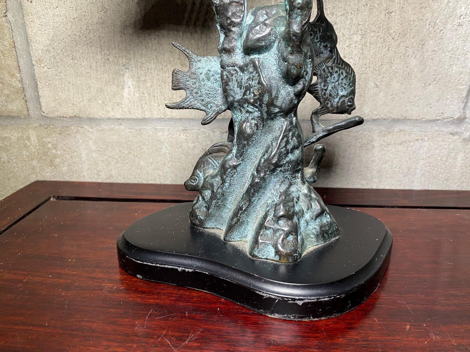 Bronze Spi Sea Turtle Duet Brass Sculpture Home Decor on Stand - Etsy