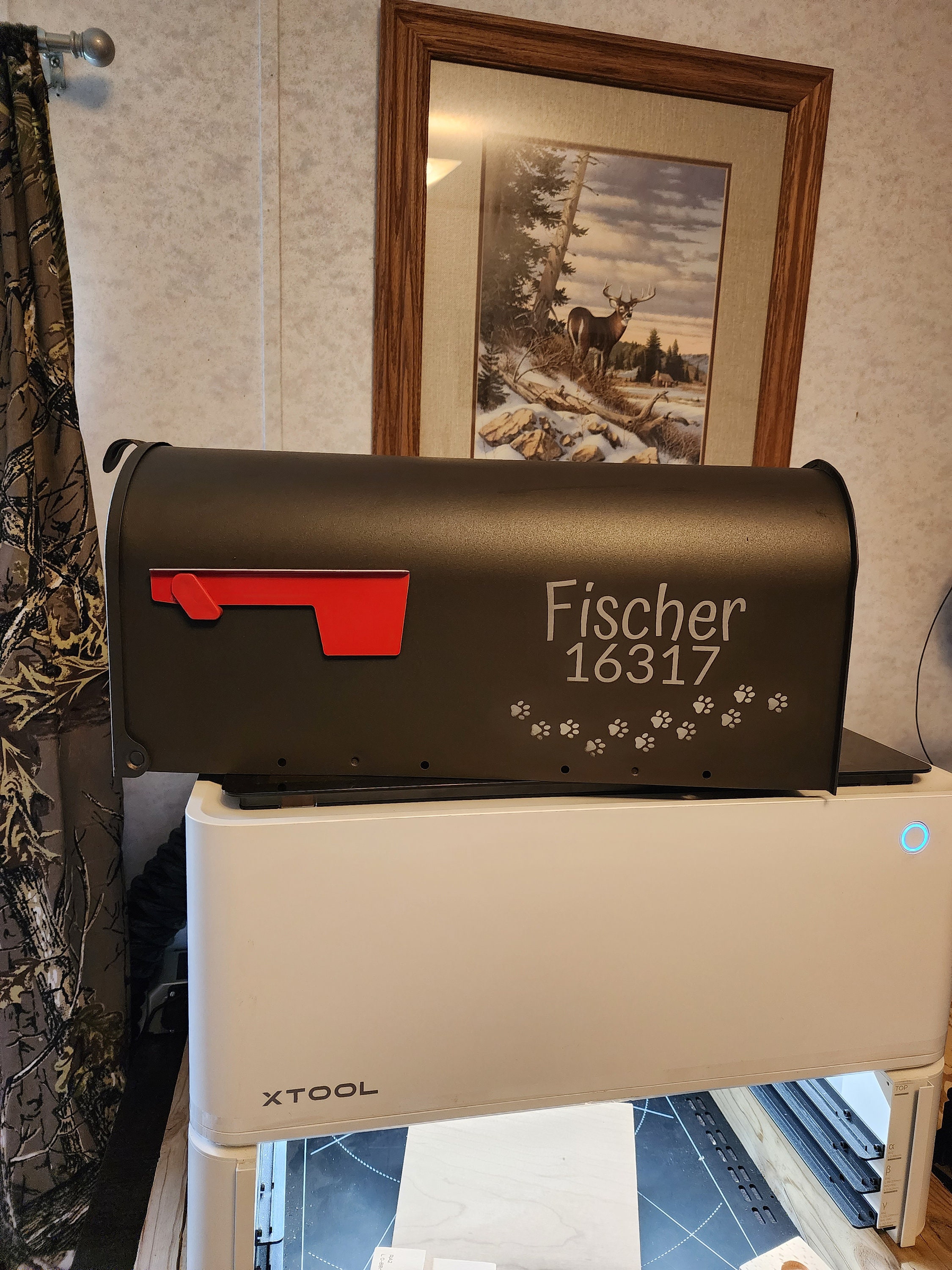 Custom Laser Engraved Mailbox - Etsy