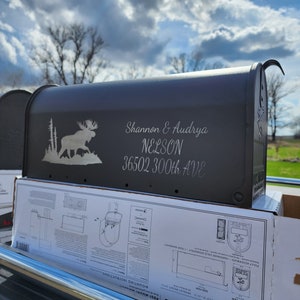 Custom Laser Engraved Mailbox - Etsy