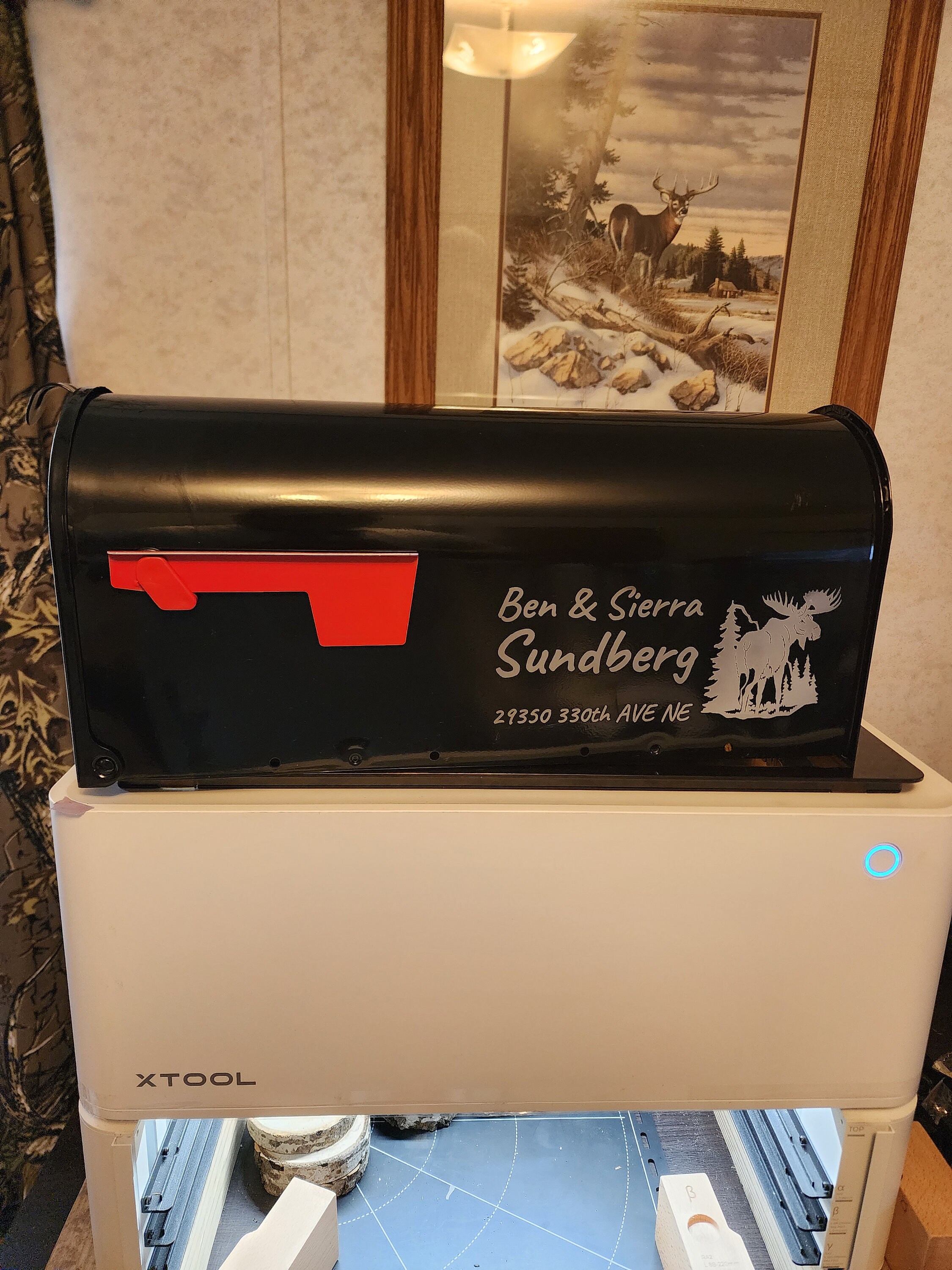 Custom Laser Engraved Mailbox - Etsy