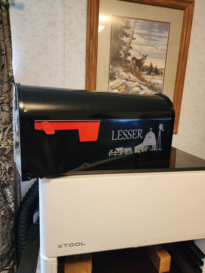 Custom Laser Engraved Mailbox - Etsy