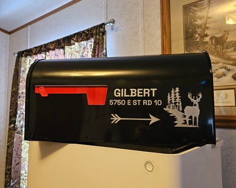 Pull Behind Bluey Trailer Mailbox- Custom Built That Lights up at Night ...