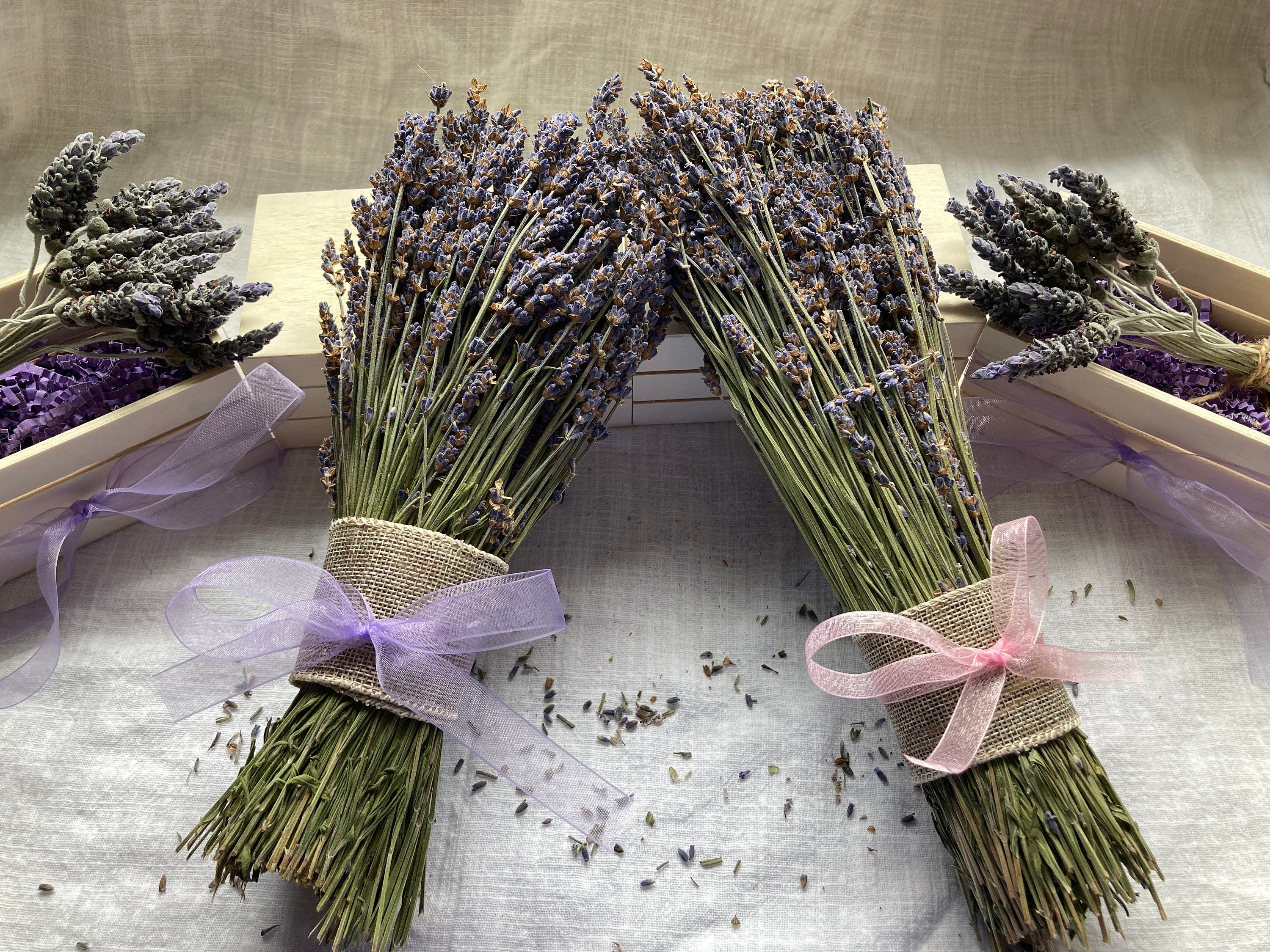 Fragrant Dried Lavender Bunch | Rustic Home Decor | Mother’s Day - Etsy