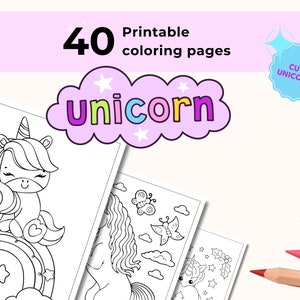 40 Unicorn Coloring Pages for Kids | Fun & Creative Unicorn Coloring ...
