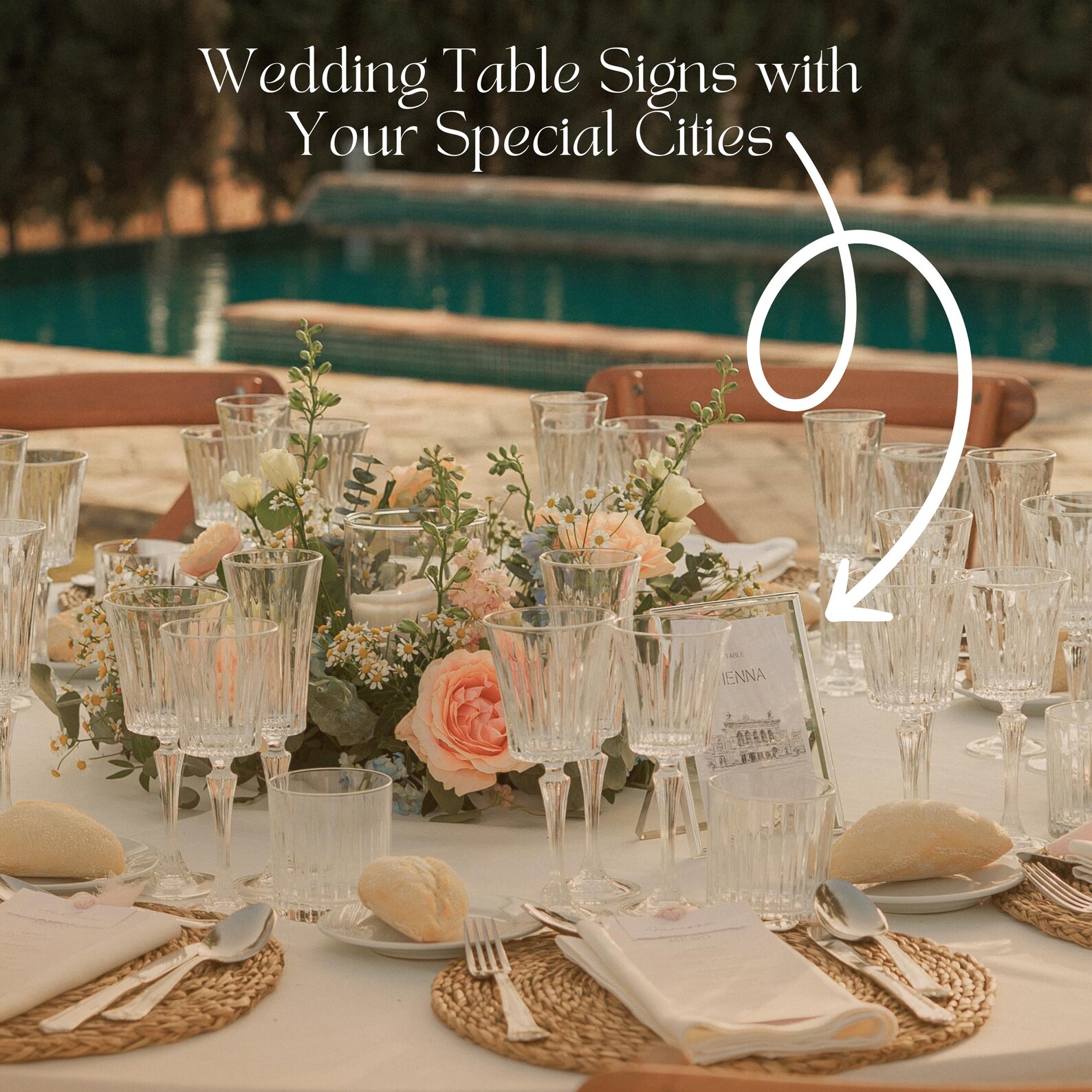Wedding Architecture Table Names | Travel Wedding Numbers | Canva Table ...