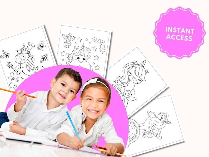 40 Unicorn Coloring Pages for Kids | Fun & Creative Unicorn Coloring ...